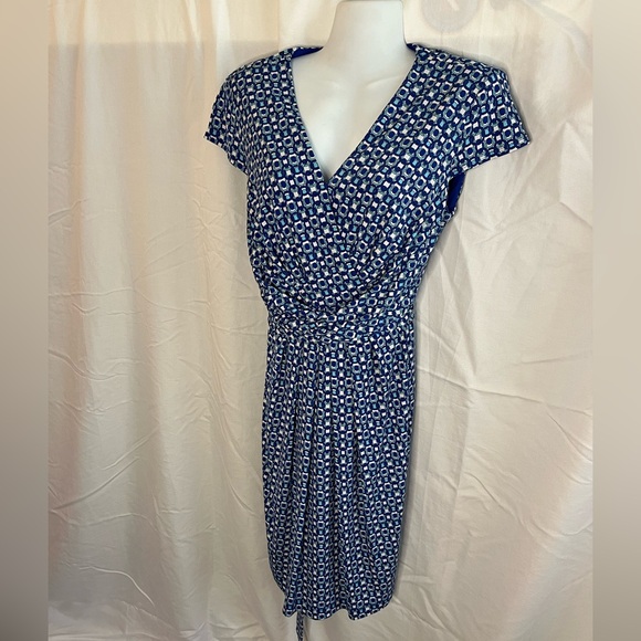 Jessica Simpson | Dresses | Jessica Simpson Blue Wrap Dress | Poshmark